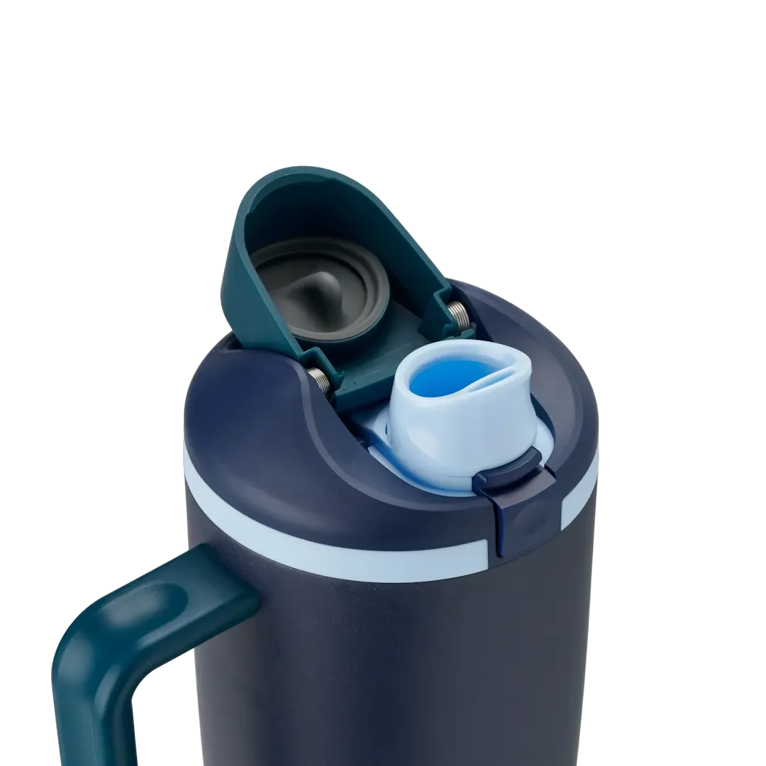 FreeSip® Sway 40oz Stainless Steel Bottle – Sea Captain Design for ...